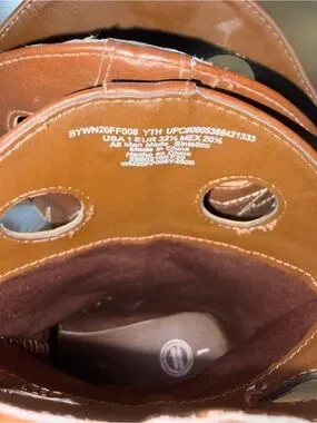 wonder nation | Shoes | Brown Leather Cowboy Western Pullon Boots ...